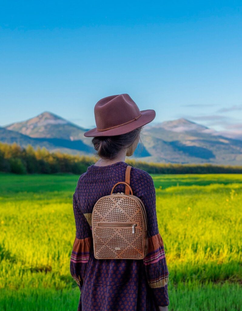 Shop now Natural Cork Backpack Texture Detail | Fast Shipping Worldwide ...